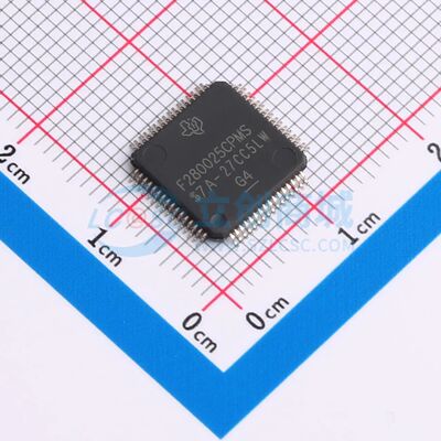 单片机芯片 F280025CPMSR LQFP-64(10x10) 100MHz 128KB