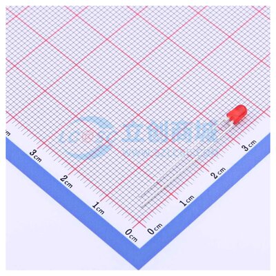 发光二极管/LED TLHR4401 插件,D=2.9mm 红色