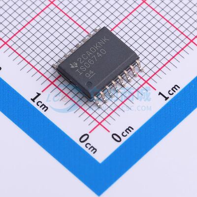 数字隔离器 ISO6740DWR SOIC-16-300mil 50Mbps 原装