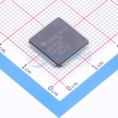 单片机芯片 MSP430FR5992IPNR LQFP-80(12x12) 16MHz 128KB