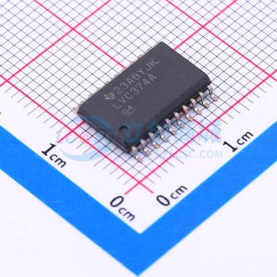 触发器 SN74LVC374ADWR SOIC-20-300mil 100MHz D-型 原装正品