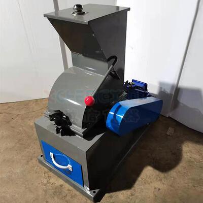 化验室煤炭锤式破碎机密封式CP200x80小型煤炭玻璃盘子粉碎机厂家