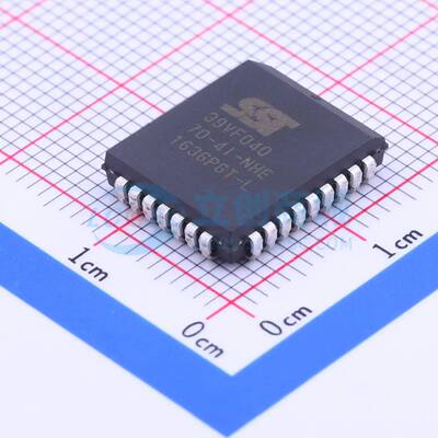 NOR FLASH SST39VF040-70-4I-NH PLCC-32(11.4x14) 原装正品