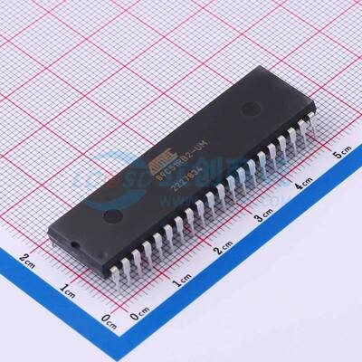 单片机(MCU/MPU/SOC) AT89C51RB2-3CSUM PDIL-40 原装正品