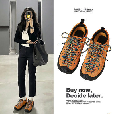 KEEN DA科恩达联名户外登山鞋男女透气休闲鞋 JASPER一代徒步鞋潮