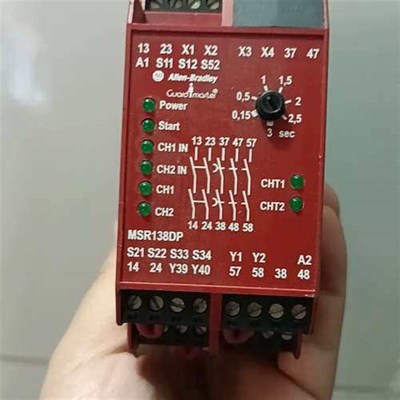 AB安全继电器型号MSR138DP