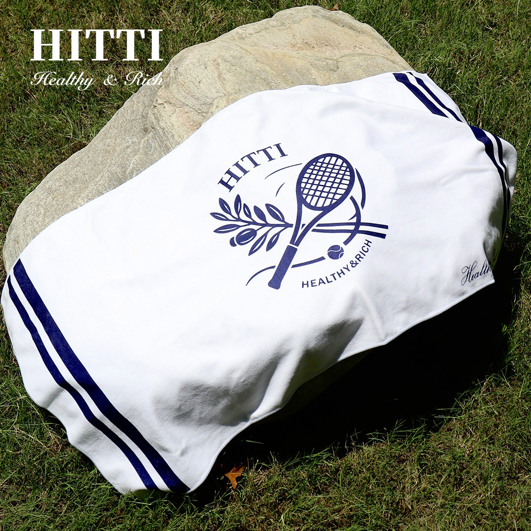 Hitti网球高尔夫健身运动毛巾擦汗吸水棉质浴巾-026