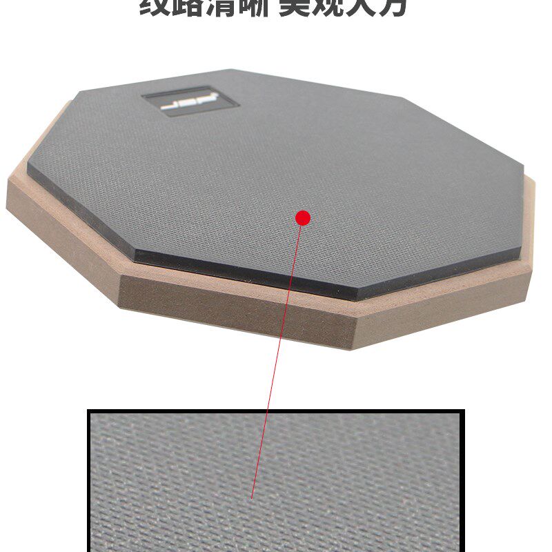 12寸架子鼓哑鼓哑鼓垫初学入门哑鼓套装练鼓垫练习垫哑鼓板静音