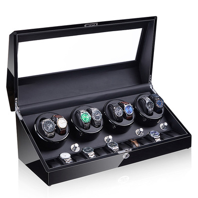 watch winder上链盒摇表器上弦器首饰盒木质珠宝手表包装礼盒饰品
