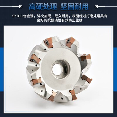 MEE190山高R220魔方方肩可转位刀盘XNEX080608快进给双面通装金鹭