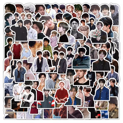 100贴易烊千玺个人周边高颜值装饰DIY贴画装饰手账手机防水贴纸