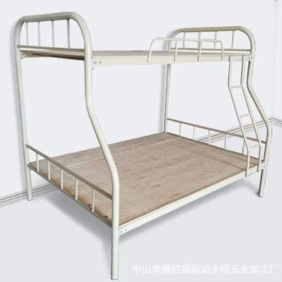 现代简约镀锌管母子床上下床架员工宿舍双层床学生公寓床双人床架