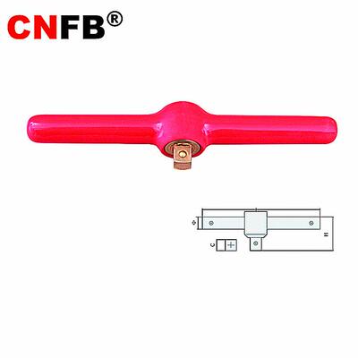 （桥防）天津桥防CNFB防爆绝缘浸塑滑行头手柄T86305