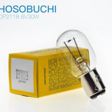现货HOSOBUCHI 6V30W OP2118 OLYMPUS 8C101显微镜灯泡6-8V5ATB-1