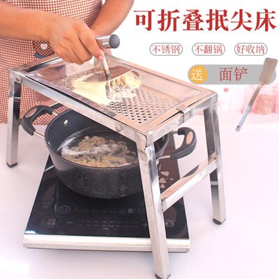 圪蝌蚪抿工具擦面器山西面豆床床斗面食床斗不锈钢抿抿节格抿尖面