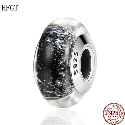 星空黑色 个性GTS9纯银时尚个性手链时尚H手串25F精品配件琉璃珠