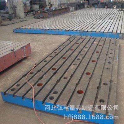 厂HT供 250 数控型直T工作台槽床来图定做 镗铸铁平台加工中心家