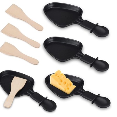 电烧烤炉芝士奶酪小烤盘不粘锅小手碟迷你小烤勺Raclette cheese