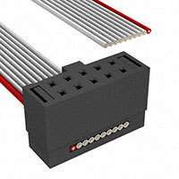 .050(1.27Tiger Eye IDC Ribbon Cable 10P;FFSD-05-S-02.40-01-N