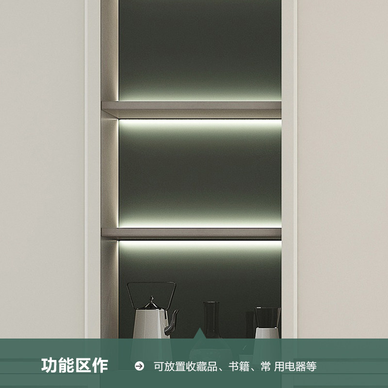 顾居客厅电视柜体电视背景墙柜柜慢时光