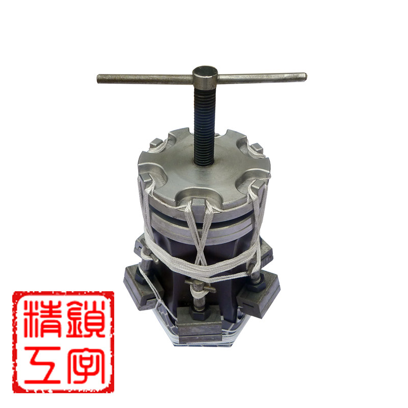 锁字精工仿生皮 二胡京二胡蒙皮用工具夹皮器+拉皮器装