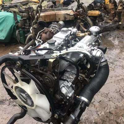 庆铃600P4KH14J812.8T3.0T柴油货车发动机变速箱总成