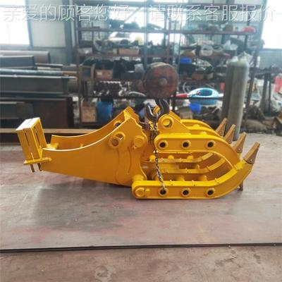 固定式抓机 钢抓料抓木抓草 产中生BED拓 大小尺寸均可可带驾驶室