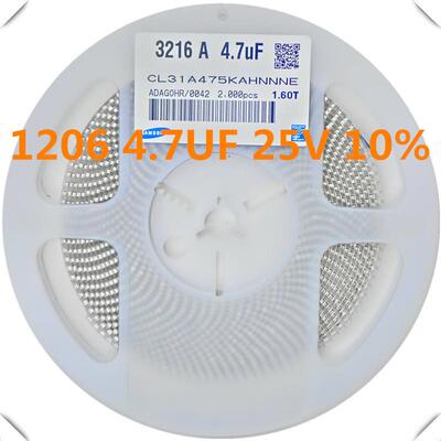 CL31B475KAHNNNE电容12064.7UF10%25VX7R
