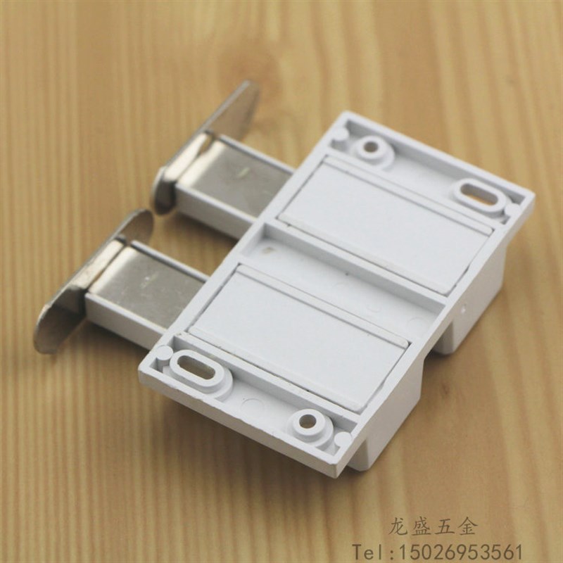 按压式弹跳双磁碰 强磁衣整体橱柜门吸门碰 柜门碰珠一按就开关反