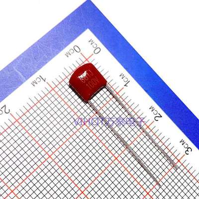 CL21X聚酯薄膜电容器100V681J682J683J684J680PF-0.68UF