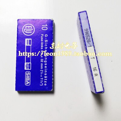 T16A德国SIBA保险丝 7006565-189140.16 T16A保险丝500V H500V