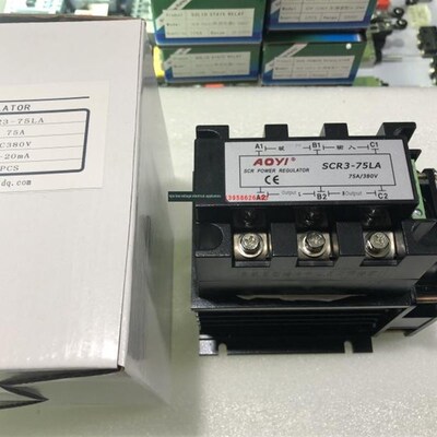 奥艺上海奥艺电器Scr3-40La三相调压模块电源调节器40A