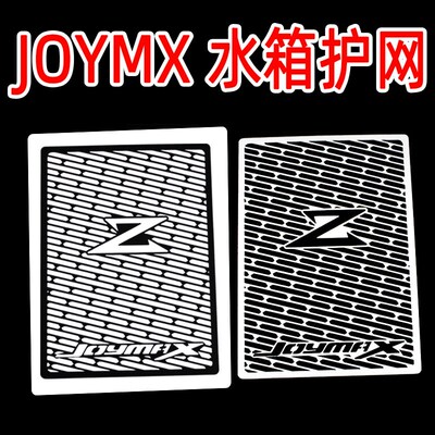 适合三阳九妹Z300X改装水箱护网joymax300水箱防护罩保护网不锈钢
