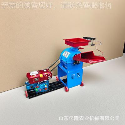 鸡鸭猪超玉米碎粉机 牧草皇竹草青打浆机 养殖场细草WGE碎草机