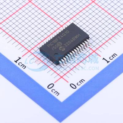 单片机(MCU/MPU/SOC) PIC18F24Q10-I/SS SSOP-28-208mil 原装正品