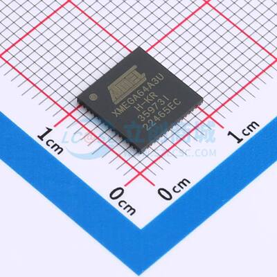 单片机(MCU/MPU/SOC) ATXMEGA64A3U-MHR QFN-64-EP(9x9) 原装正品