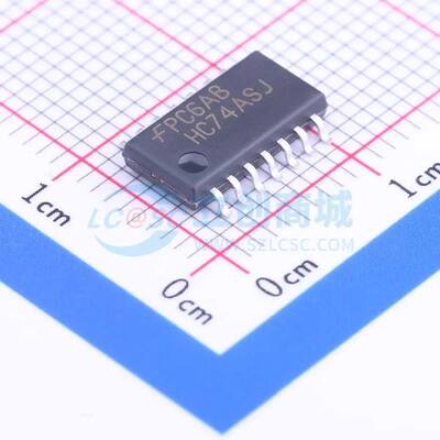 原装触发器 MM74HC74ASJX SOIC-14-208mil 正品现货