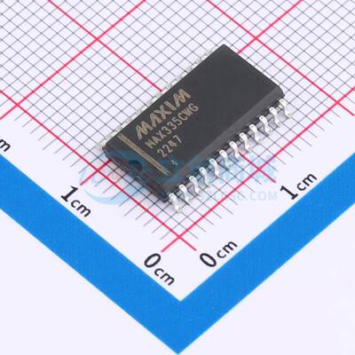 模拟开关/多路复用器 MAX335CWG+T SOIC-24 原装正品