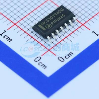 运算放大器 MC33074ADG SOIC-14 原装正品