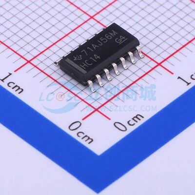 反相器 SN74HC14D SOIC-14 原装正品 电子元器件配单