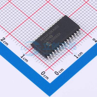 单片机(MCU/MPU/SOC) PIC24F32KA302-I/SO SOIC-28-300mil 原装正