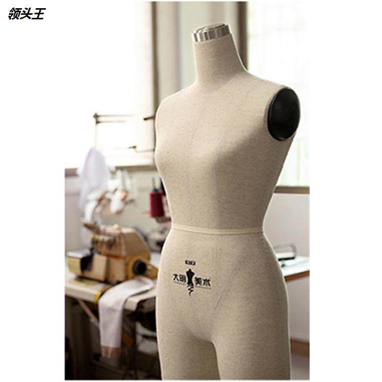 大明人台立体裁剪女服装模特道具女半身模特衣架分腿版房模特插针