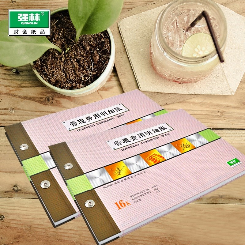 强林 管理费用明细帐 1503-16财务明细账 账簿 账册 账本 管理明