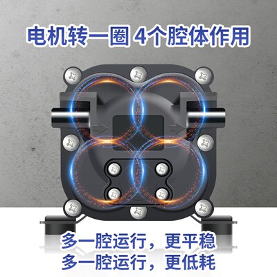 净水机纯水机增压泵自吸泵24V低噪水泵75G400G600GRO反渗透隔膜泵