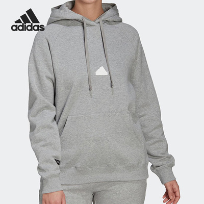 Adidas/阿迪达斯正品冬季新款女子休闲加绒保暖卫衣HG4358