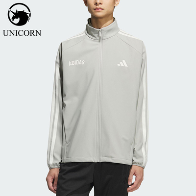 Adidas/阿迪达斯正品2025秋季款男士日常运动立领耐穿外套KC2846