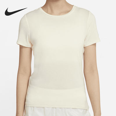 Nike/耐克正品当季新款女子运动训练休闲跑步短袖T恤 DJ8519-110