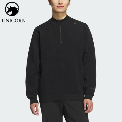 Adidas/阿迪达斯正品2025秋季款男士日常运动保暖套头衫KC5937