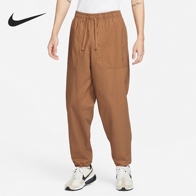 Nike/耐克正品春季新款男士复古休闲宽松运动长裤 FN3097-281