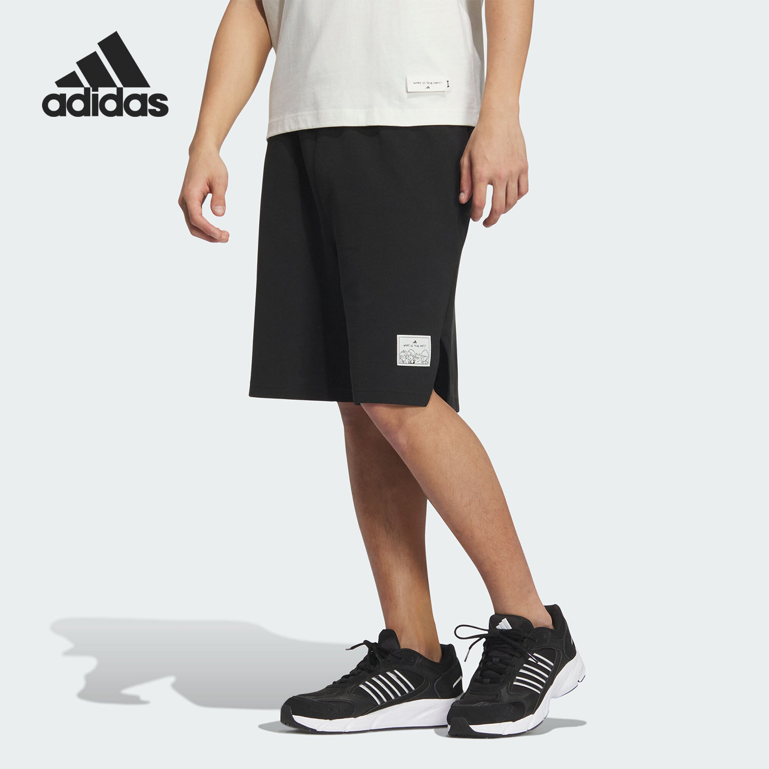 Adidas/阿迪达斯官方正品夏季新款男士针织休闲运动短裤JP4591